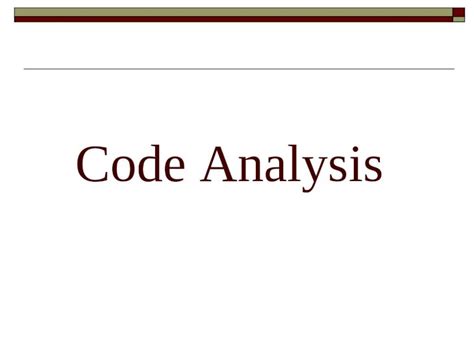 Ppt Code Analysis Identify The Relevant Codes Local Building Code