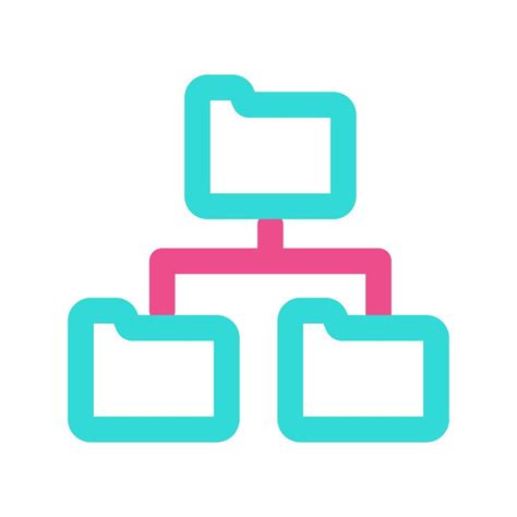 Subfolder Icon Two Tone Color 14619487 Vector Art At Vecteezy