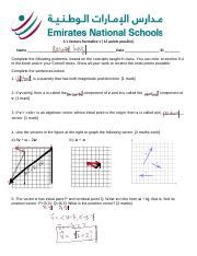 Essential Vector Operations Practice Problems Course Hero