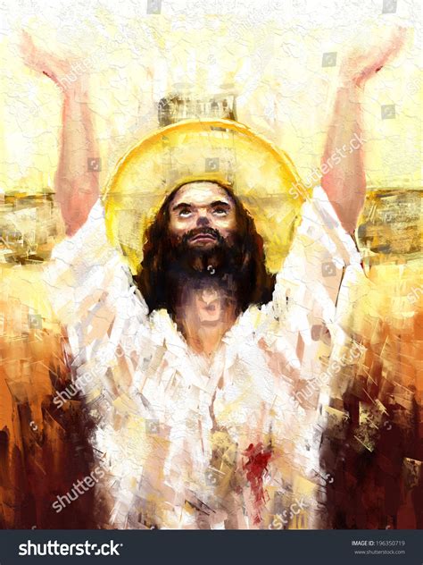 Divino Señor De La Misericordia Dibujo Cuadro Over 46707 Royalty Free
