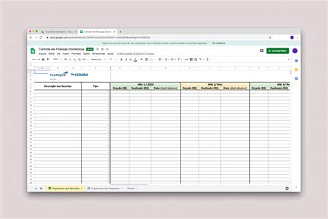 Planilha De Gastos Mensais No Excel Para Download Gr Tis Como Fazercomo