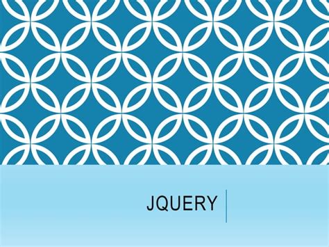 Jquery Complete Presentation Along With Javascript Basics Ppt