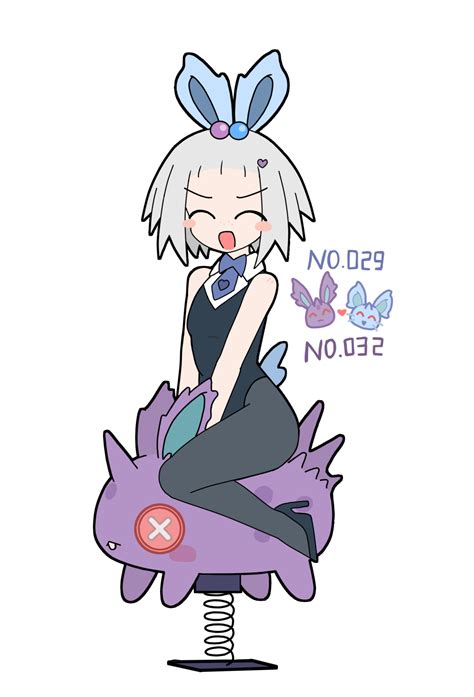 Jiang Jiang Swpv Nidoran Nidoran Female Nidoran Male Roxie Pokemon Nintendo