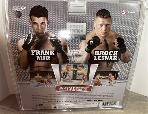 2010 Round 5 Ufc Versus Series 1 Brock Lesnar Vs Frank Mir Limited