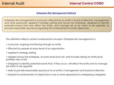Internal Control COSO PPT