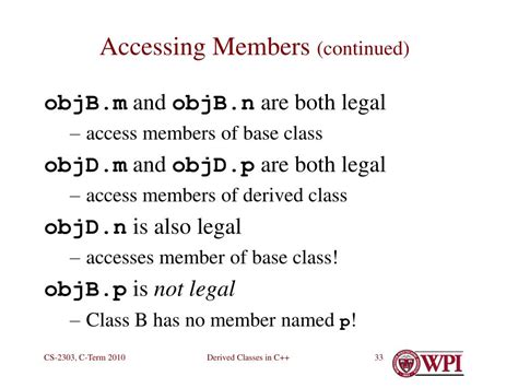 Ppt Derived Classes In C Powerpoint Presentation Free Download Id634198