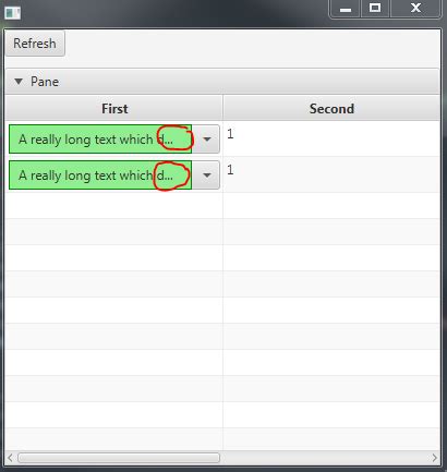 Java Javafx Combobox Textwrap Stack Overflow