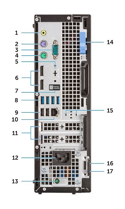 ‎optiplex 7060sff How To Connect The Monitor The Display Port Dell