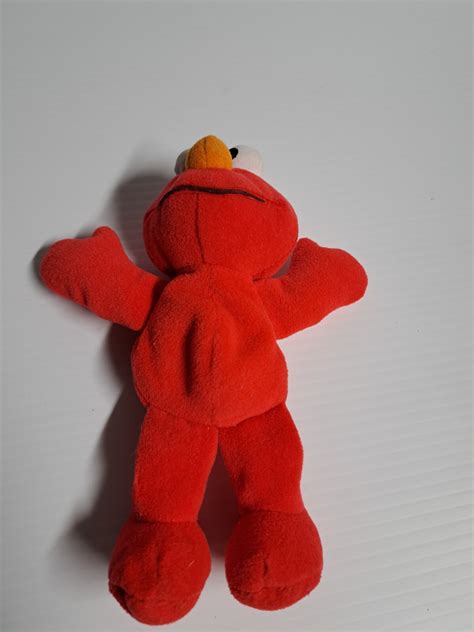 Sesame Street Elmo Bean Bag Plush Tyco Jim Grelly Usa