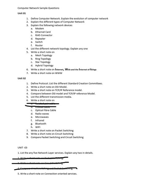 Revised Computer Network Pdf Computer Network Network Topology