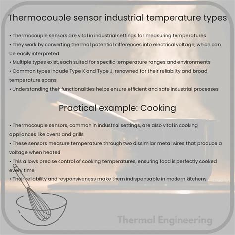Thermocouple Sensor Industrial Temperature Types