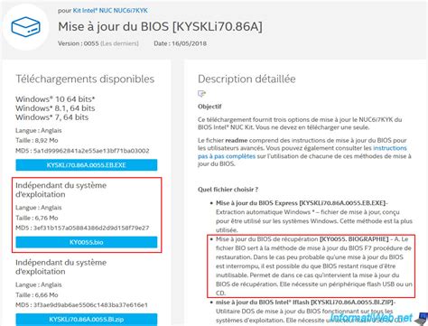 Flash Update The Bios Of Your Intel Nuc Skull Canyon Nuc I Kyk