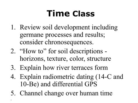 Time Class