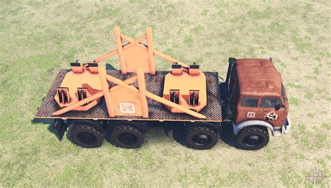 Maz 504 Chassis For Spin Tires