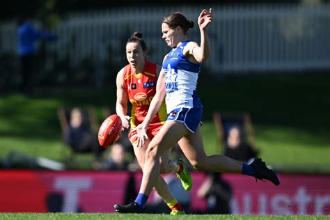 Aflw R1 Match Report Kangaroos All Class In Blowout Win