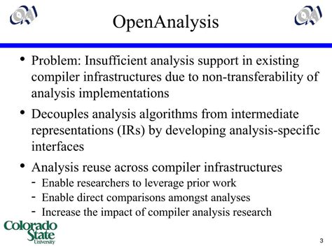 Ppt Openanalysis Representation Independent Program Analysis