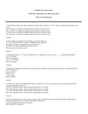 Problem Set 4 Answer Key Pdf Problem Set 4 Answer Key ECON 101 Introduction To Microeconomics