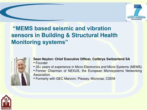 Ppt Mems Based Seismic And Vibration Sensors In Building
