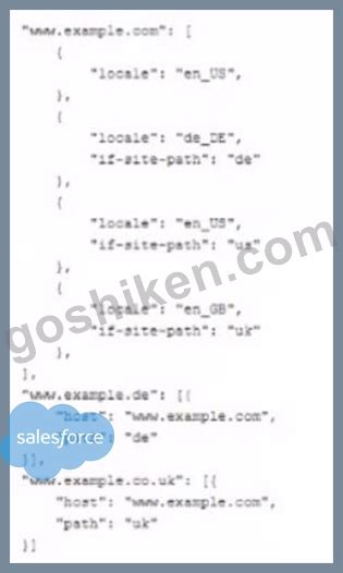 [2023年更新]b2c Commerce Architectリアルな試験問題集でb2c Commerce Architect練習テスト [q25 Q46] Goshiken