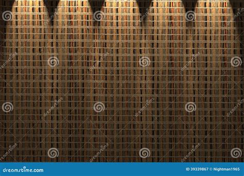 Pared De La Estera De La Paja Imagen De Archivo Imagen De Etapa Blanco 39339867