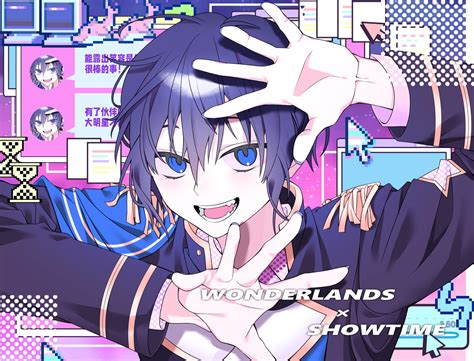 Kaito And Wonderlands X Showtime Kaito Vocaloid And More Drawn By Yu Shu Danbooru
