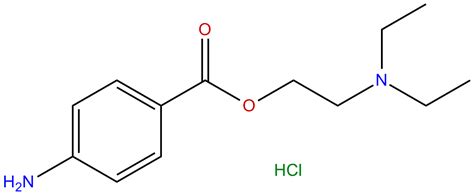 2 Diethylaminoethyl P Aminobenzoate Hydrochloride Critically Evaluated Thermophysical