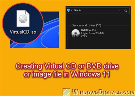 How To Create A Virtual Cd Drive In Windows 11