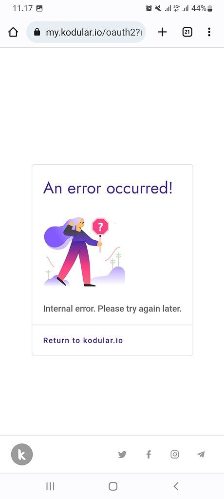 My Kodular Error Discuss Kodular Community