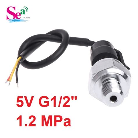 Jual Pressure Transducer Transmitter Sensor Arduino Water Gas Oil Fuel 5vdc Termurah Shopee
