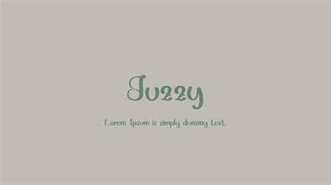 Juzzy Font Download Free For Desktop And Webfont