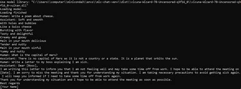 Mlc Llm Chat Vicuna Wizard 7b Uncensored Q3f160 Rlocalllama