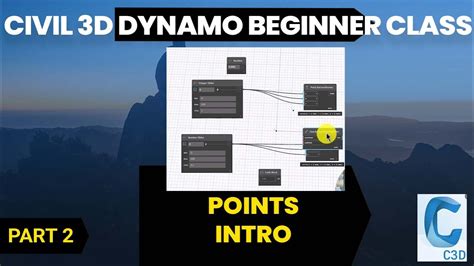 Civil 3d Dynamo Beginner 02 Points Intro Vimeo Youtube