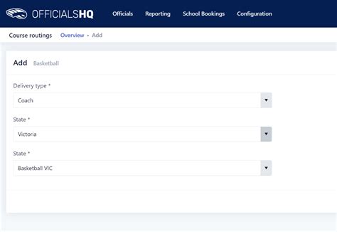 Setting Booking Routing Coach And Teacher Delivered Sporting Babes Help Centre