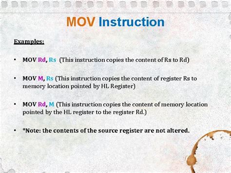 Understanding Assembly Language Instruction A Microprocessor Executes