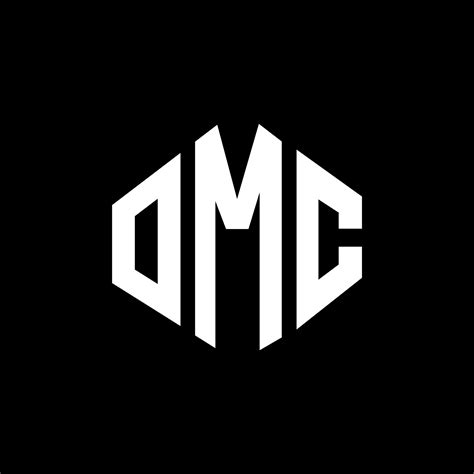 Diseño De Logotipo De Letra Omc Con Forma De Polígono Diseño De Logotipo En Forma De Cubo Y