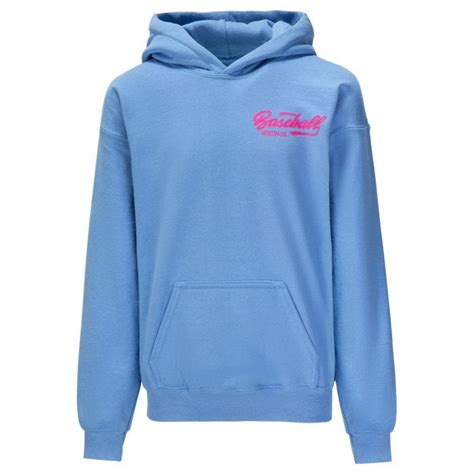 Baseball Lifestyle 101 Cotton Candy Youth Hoodie