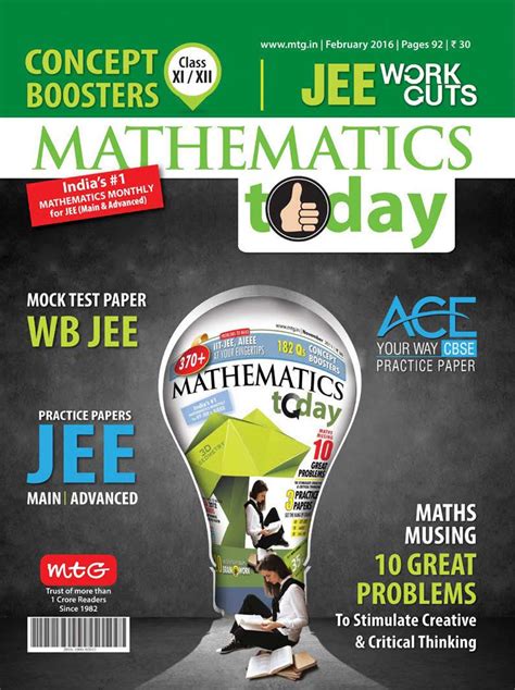 Mathematics Today February 2016 Digital