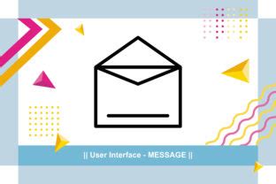 UI MESSAGE Graphic By Adbanggemilang Creative Fabrica