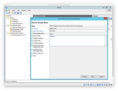 Saml Setup With Adfs Mist