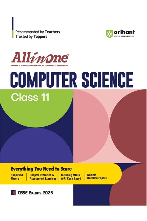 Class 11 Cbse All In One Computer Science 2025 Arihant Publicat Lucky Book Store
