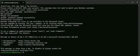 Installing The Latest Sift Workstation In Wsl Baker Street Forensics