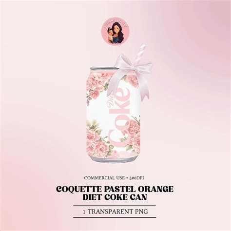 Coquette Diet Coke Png Coke Can With Bow Preppy Coquette Diet Coke Png