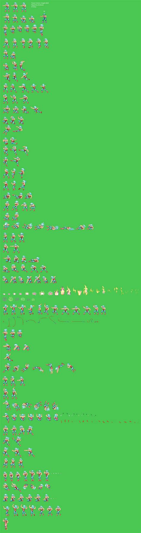 Arcade Power Instinct Angela Belti The Spriters Resource