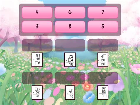 Double Digit Subtraction 1 Une Las Parejas
