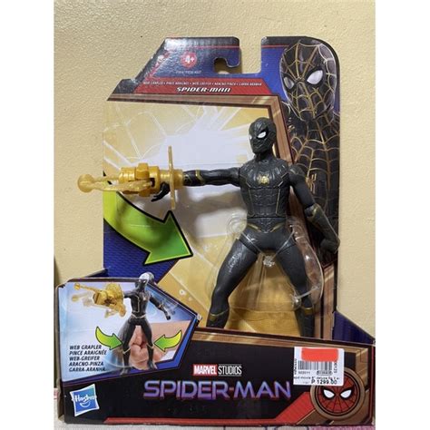 Marvel Avengers 6 Inch Spider Man 3 Movie Deluxe Figure Black Spider