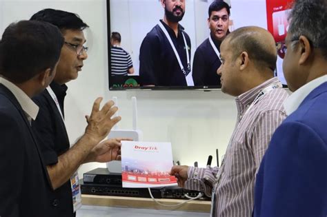 dvcom technology on linkedin gitexglobal gitex2023 draytek