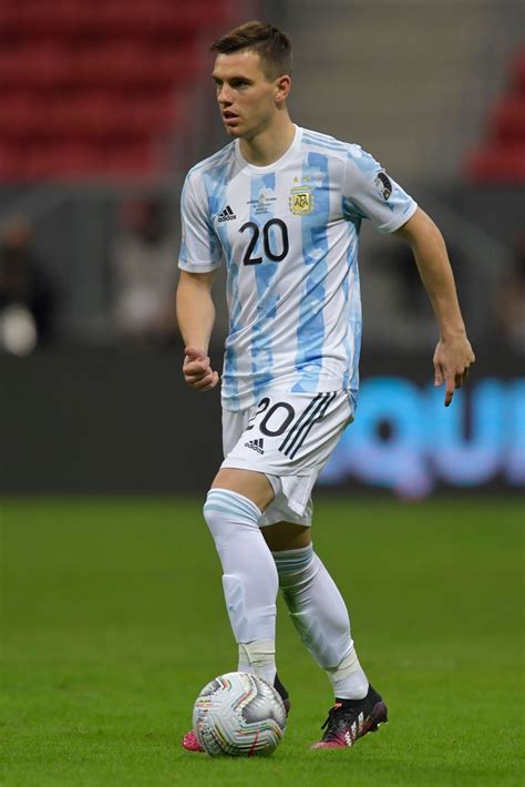 Giovani Lo Celso Of Argentina In Action During The International Artofit