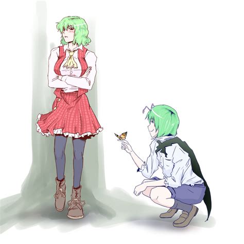 Kazami Yuuka And Wriggle Nightbug Touhou Drawn By Kishimasa Danbooru