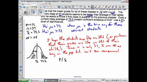 Hypothesis Testing B Why Statistical Tests Youtube
