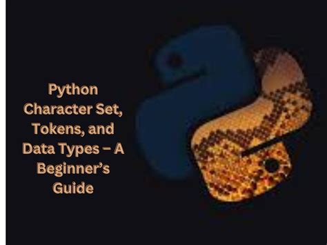 Python Character Set Tokens And Data Types A Beginners Guide Safia Khatoon